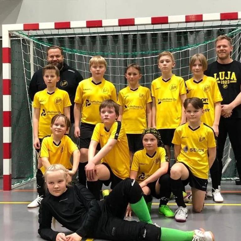 Lujan vuoden joukkue on P11-futsaljoukkue - Lauttakylä